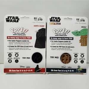 Star Wars | Toys | Disney Star Wars The Mandalorian Pop It Bundle Darth ...
